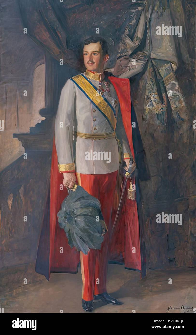 Emperor Charles I of Austria, 1917 Stock Photo - Alamy