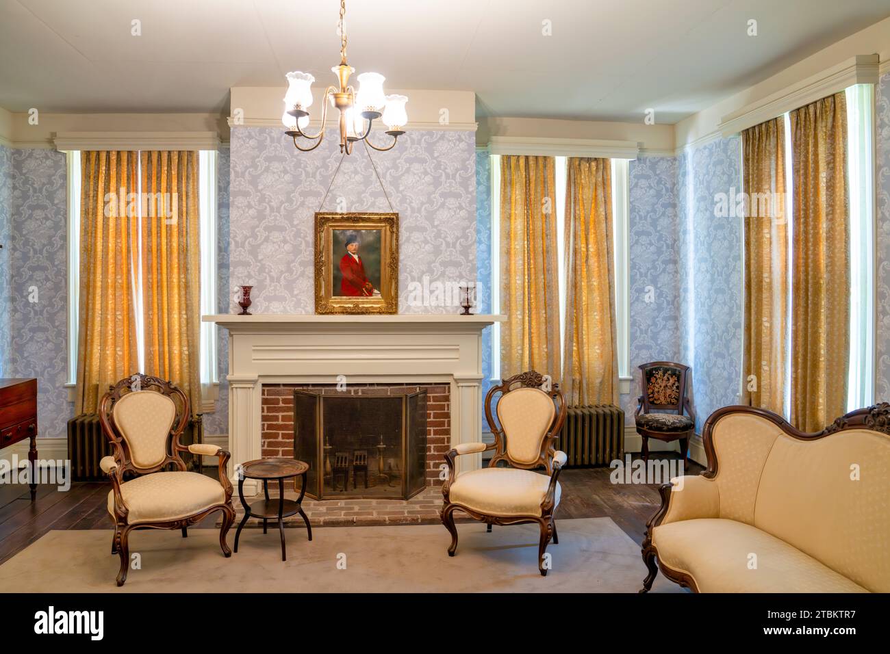 The Parlor in Rowan Oak, the home of William Faulkner, one of America’s ...