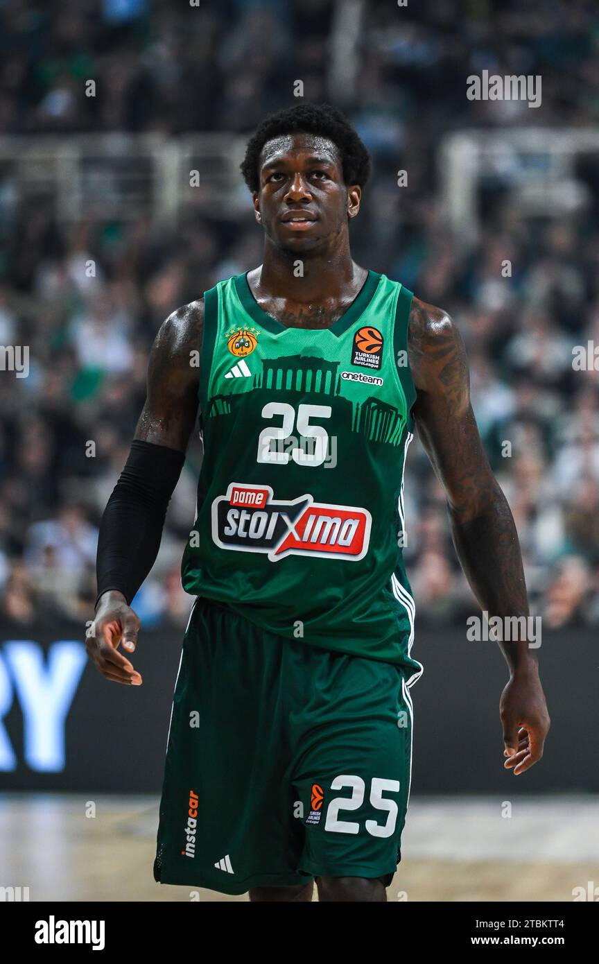 Athens, Greece. 07th Dec, 2023. 25 Kendrick Nunn of Panathinaikos AKTOR ...