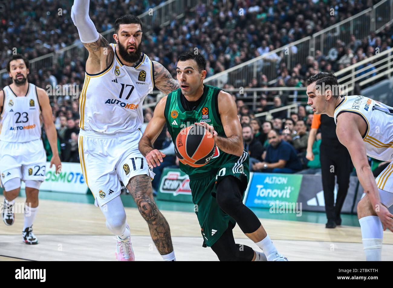 Athens, Greece. 07th Dec, 2023. 10 Kostas Sloukas of Panathinaikos ...