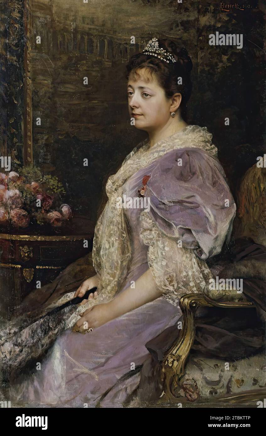 Honora Krall, 1903 Stock Photo - Alamy