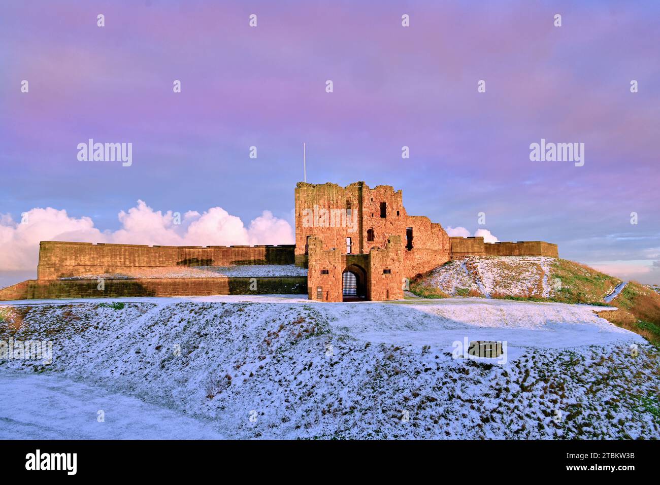 Tynemouth priory twilight hi-res stock photography and images - Alamy