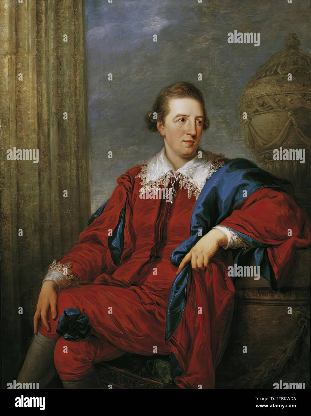 John Simpson, the father of Maria Susanna Lady Ravensworth, 1773 Stock ...