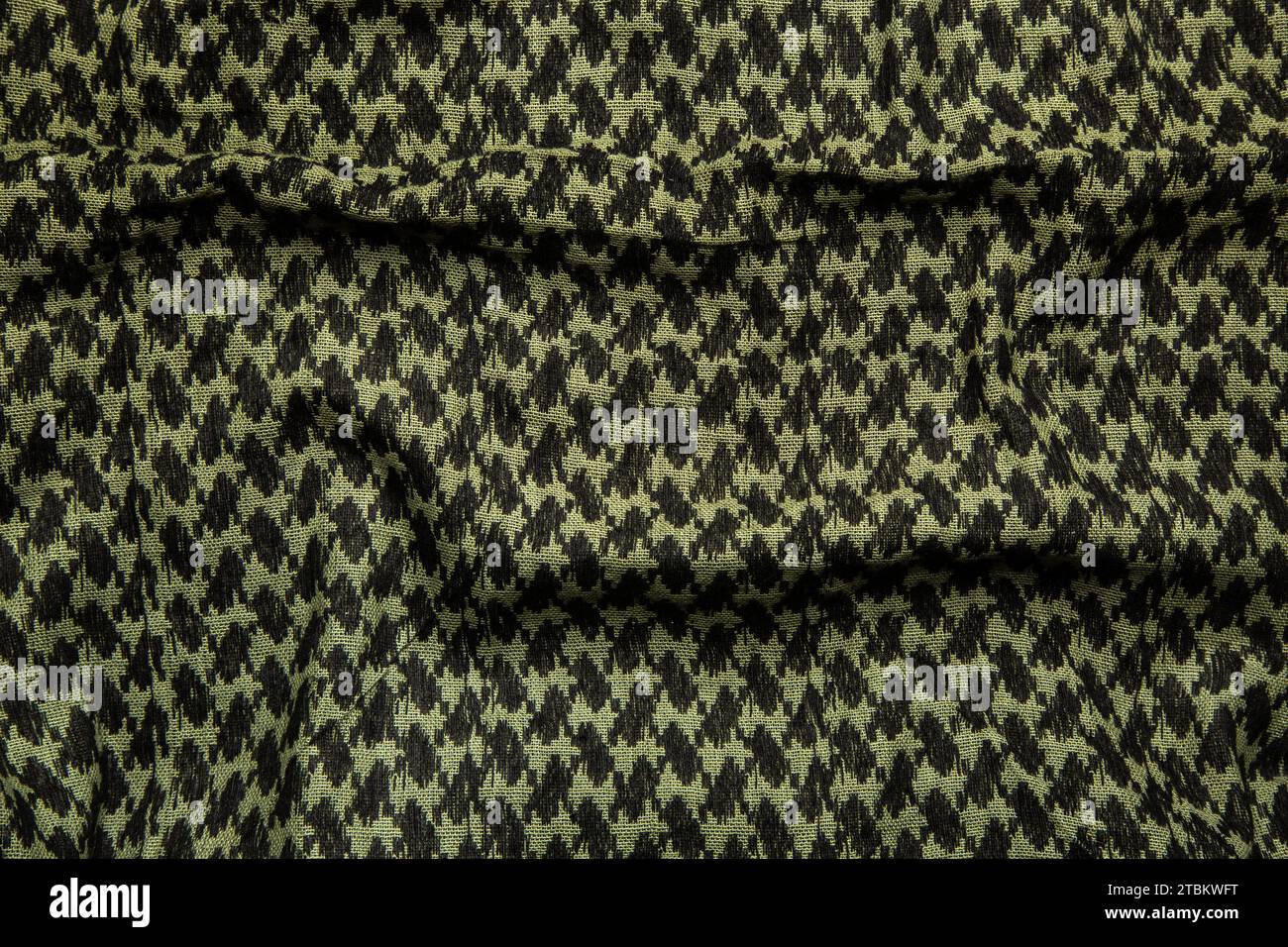 Keffieh scarf. The texture of the cotton traditional symbolic arabian ...