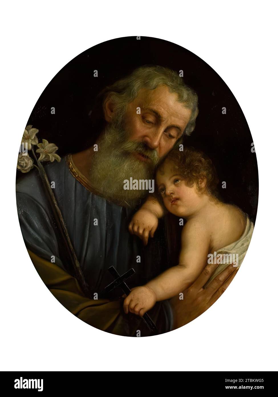 St joseph holding child hi-res stock photography and images - Alamy