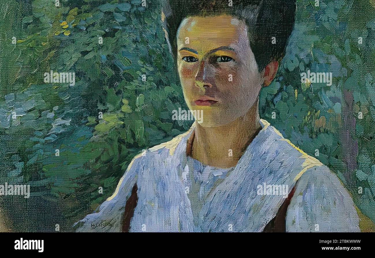 Woman portrait serious 1910s hi-res stock photography and images - Alamy
