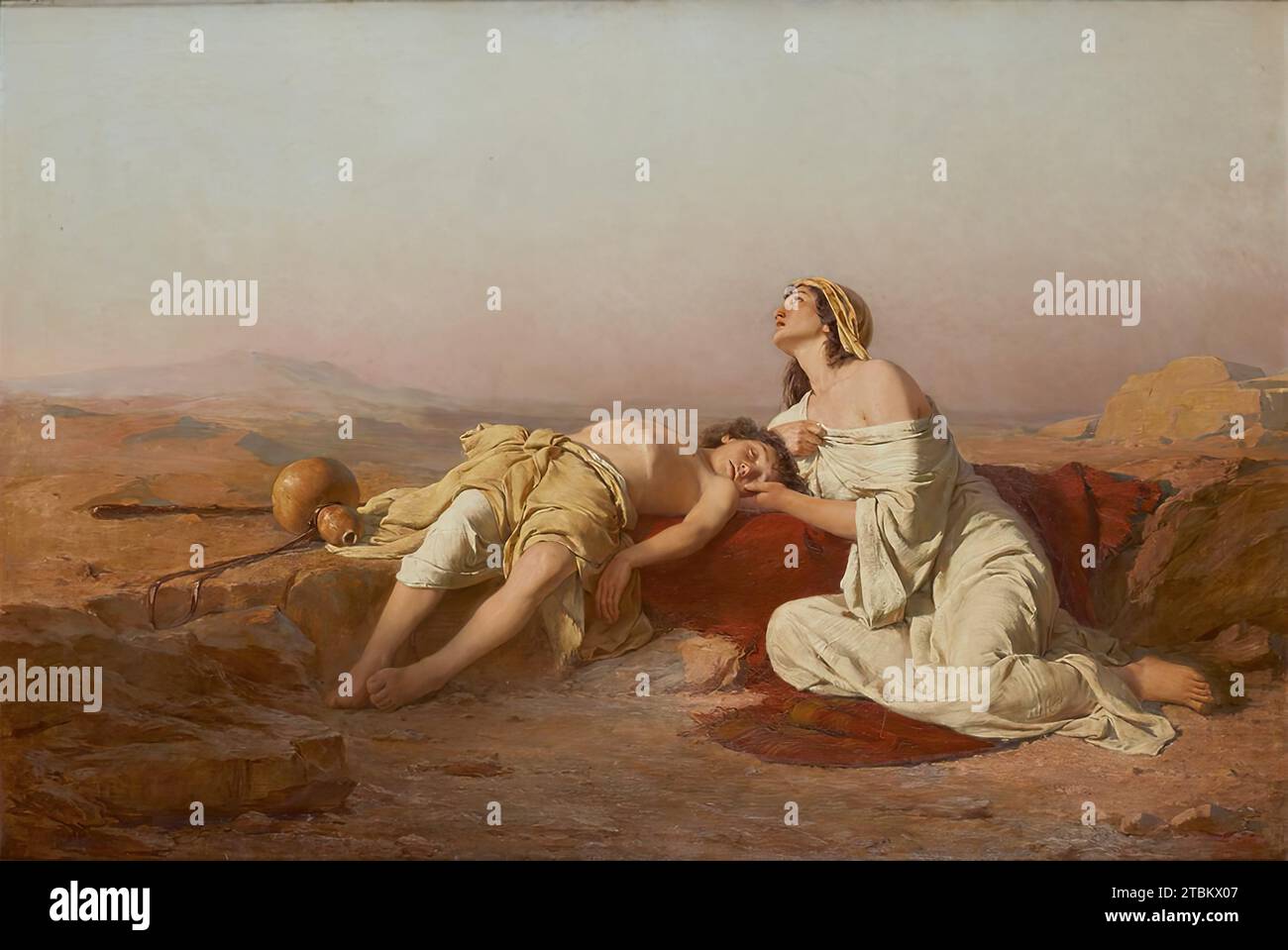 Hagar and ishmael in the desert hi-res stock photography and images - Alamy