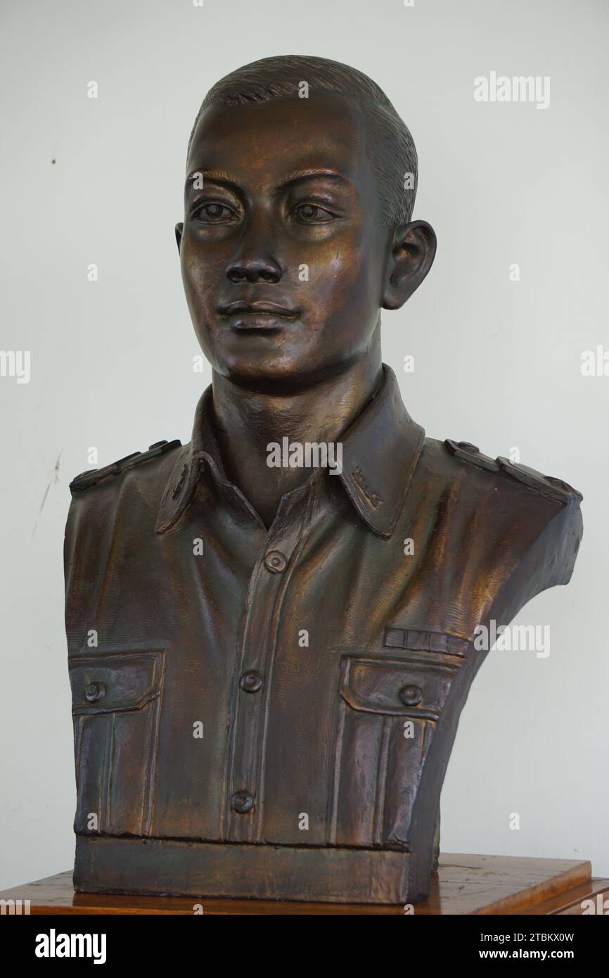 The Statue of Captain Pierre Tendean. He is one of the Indonesian ...