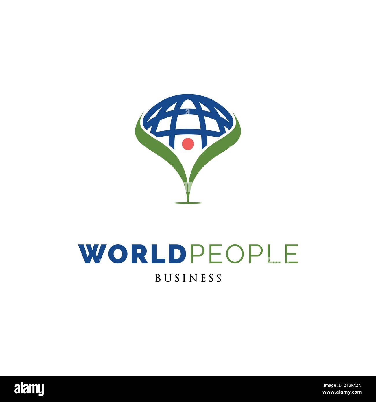 World People Icon Logo Design Template Stock Vector Image & Art - Alamy