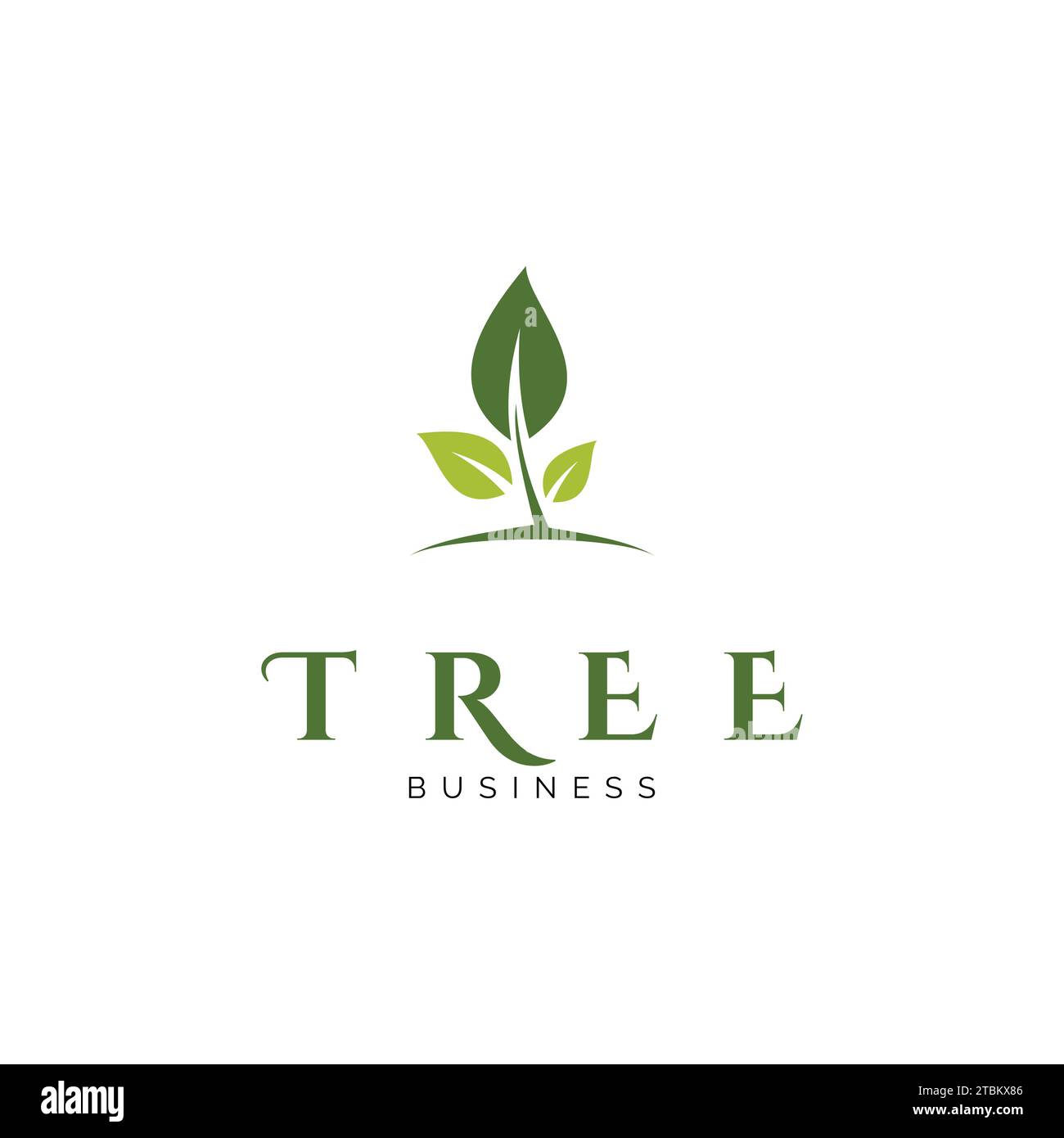 Oak tree logo inspiration hi-res stock photography and images - Alamy