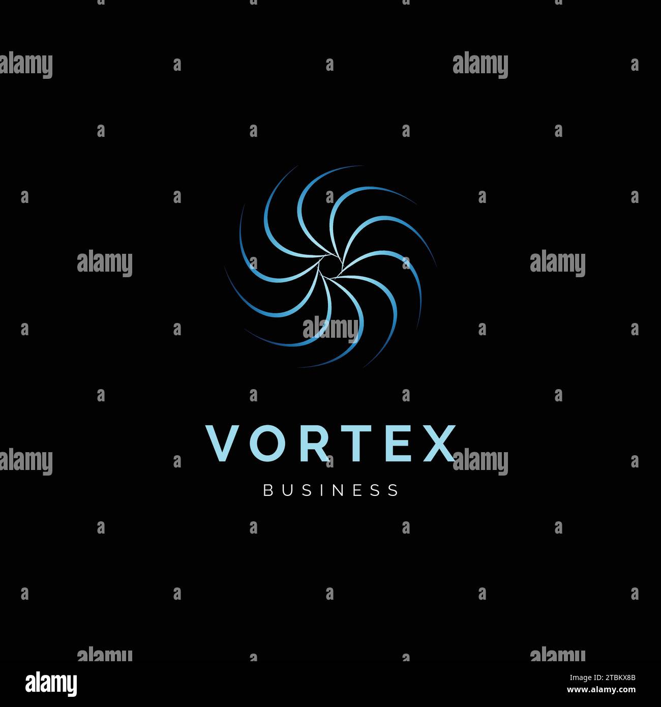 Vortex Icon Logo Design Template Stock Vector Image & Art - Alamy