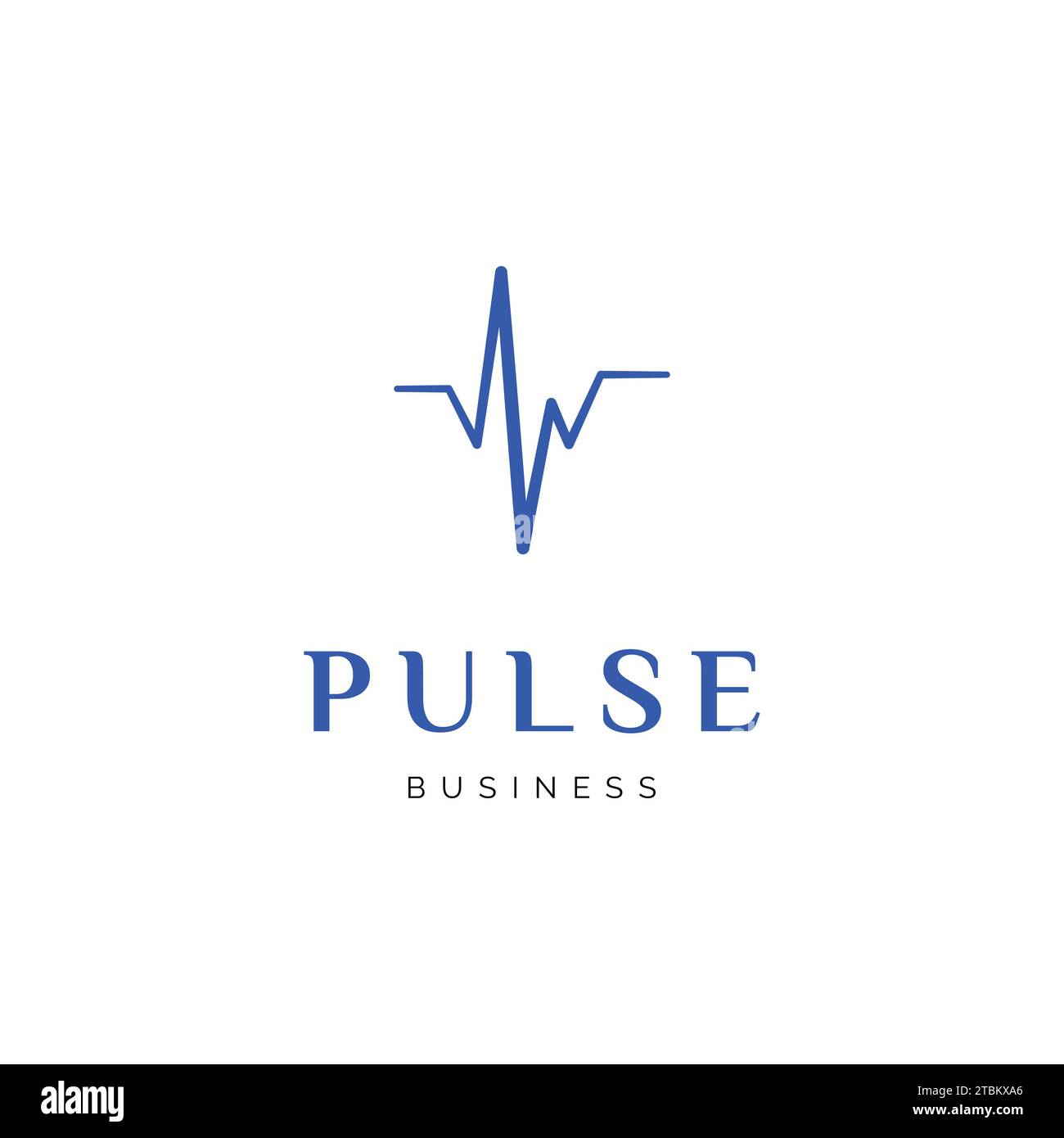 Pulse icon logo design inspiration Stock Vector Image & Art - Alamy