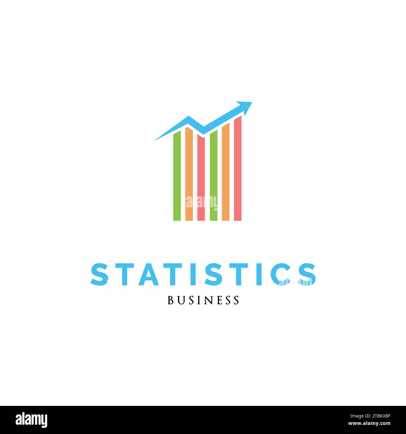 Statistic Icon Logo Design Template Stock Vector Image & Art - Alamy