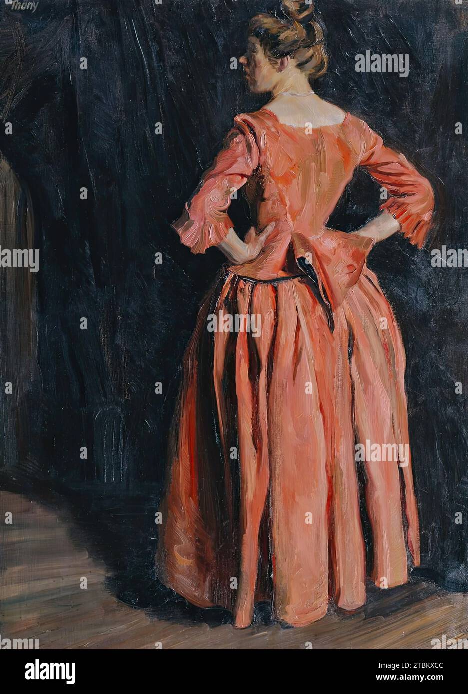 Portrait of a lady, 1911 Stock Photo - Alamy