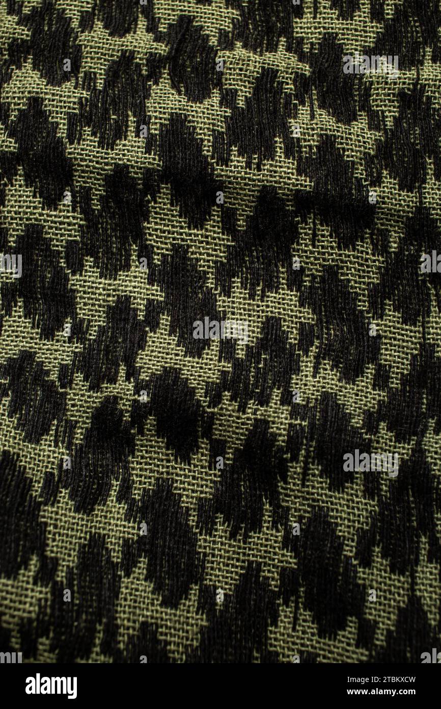 Keffieh scarf. The texture of the cotton traditional symbolic arabian ...