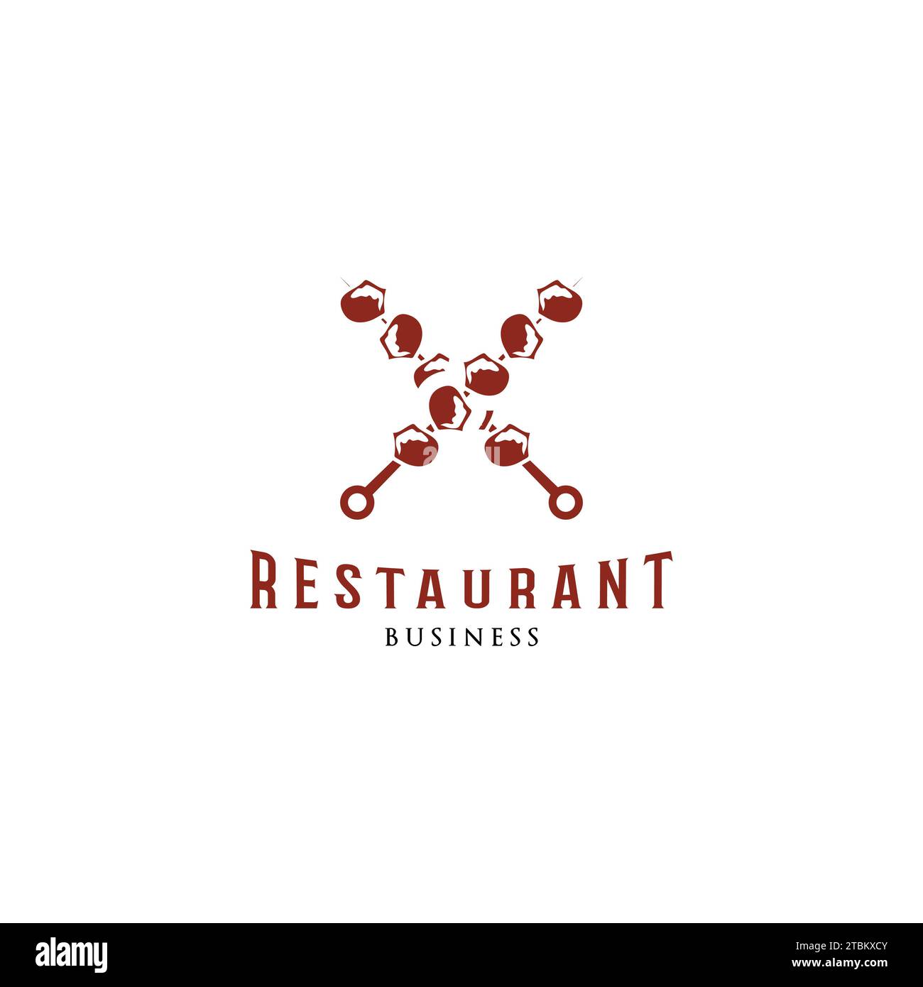 Mutton satay Stock Vector Images - Alamy