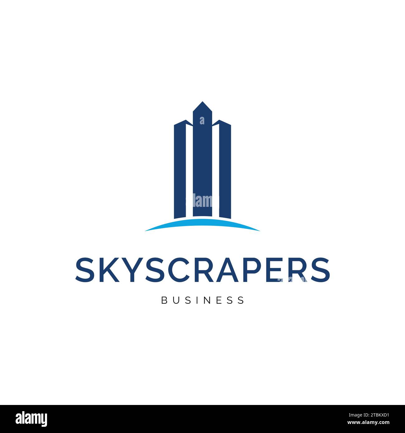 Skyscrapers logo Stock Vector Images - Alamy