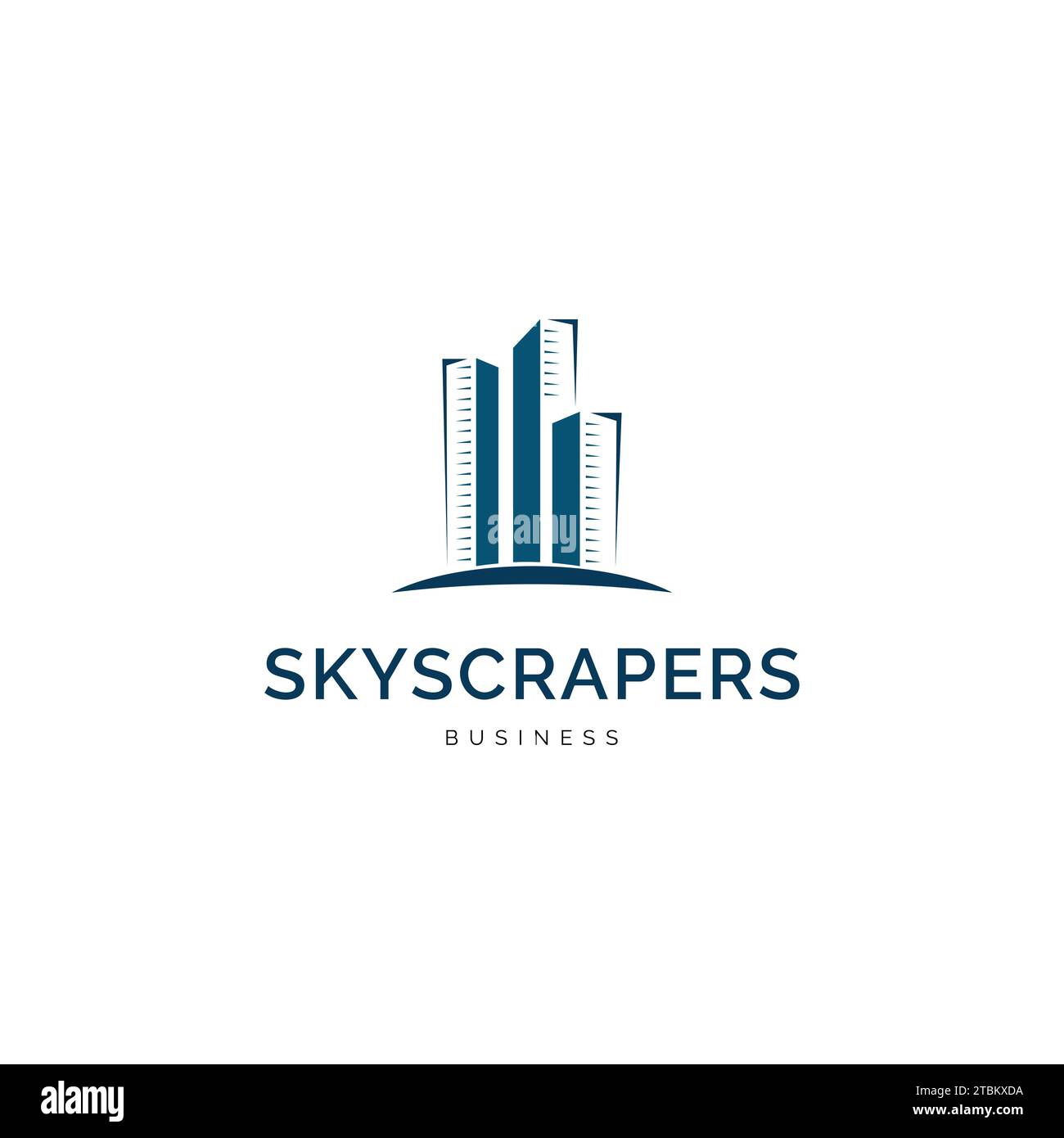 Skyscrapers icon logo design inspiration Stock Vector Image & Art - Alamy