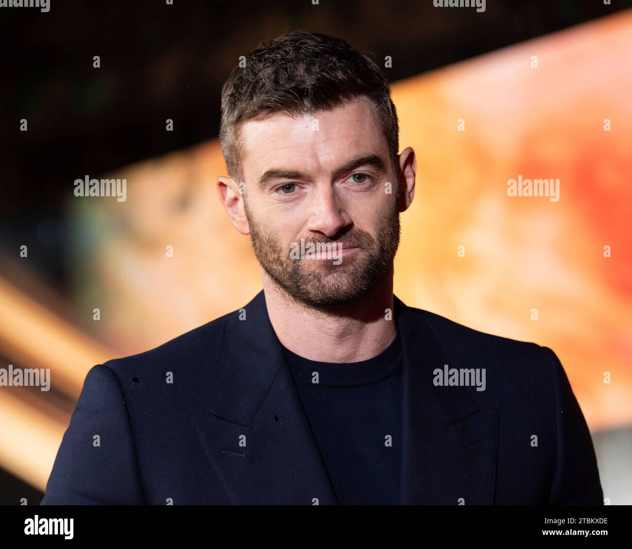 Stuart Martin poses for photographers upon arrival at the premiere of ...