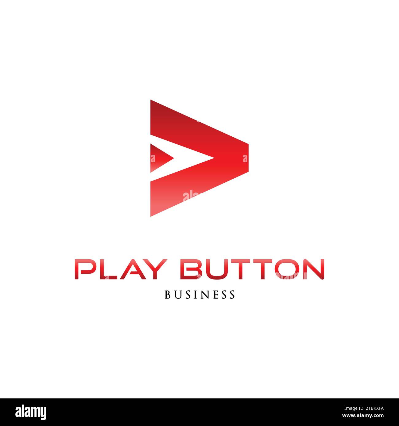 Play Button Icon Logo Design Template Stock Vector Image & Art - Alamy