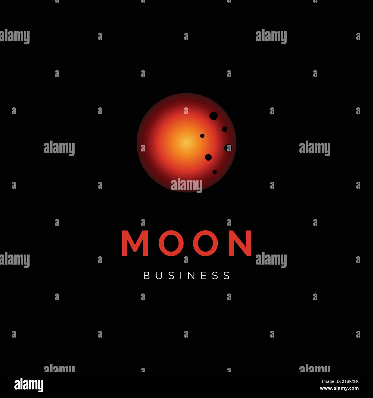 Moonlight inspiration Stock Vector Images - Alamy