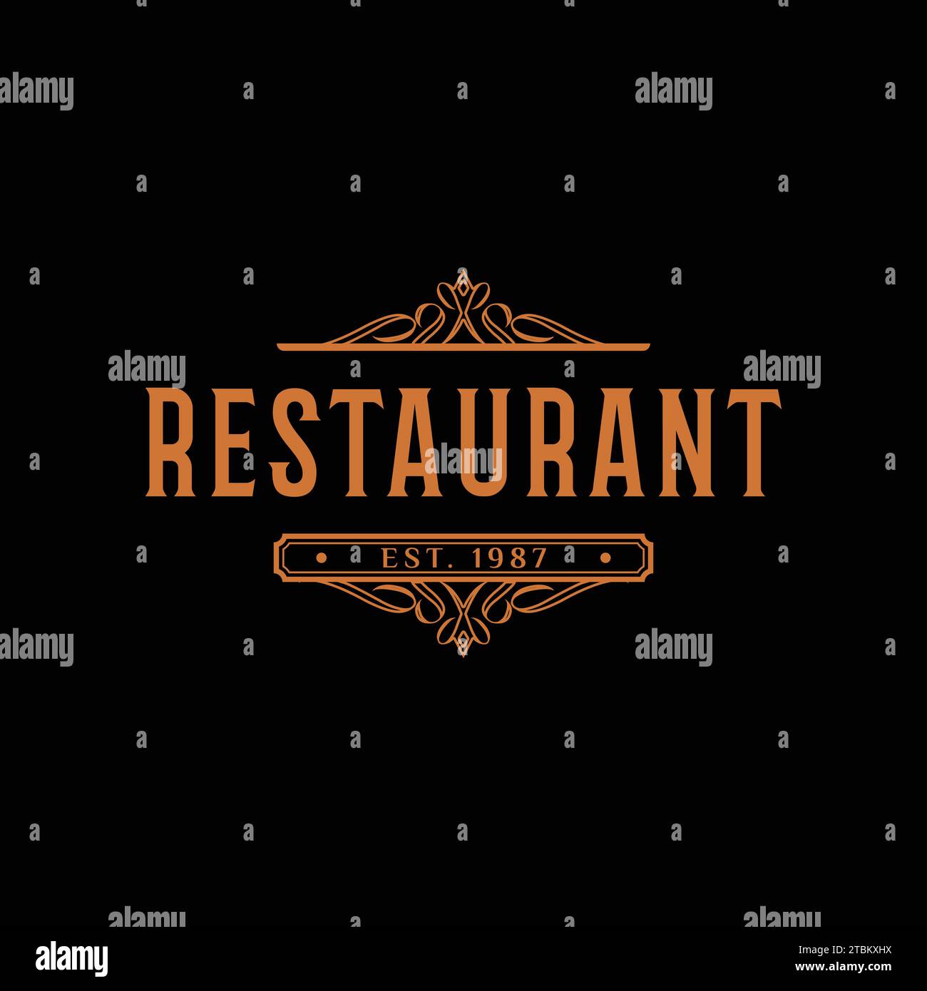 Restaurant Icon Logo Design Template Stock Vector Image & Art - Alamy