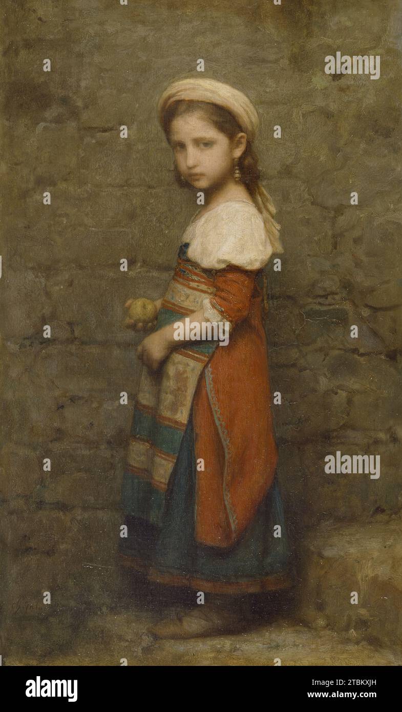 Italian Girl, after 1863. Jalabert, Paul Delaroche's most devoted pupil ...