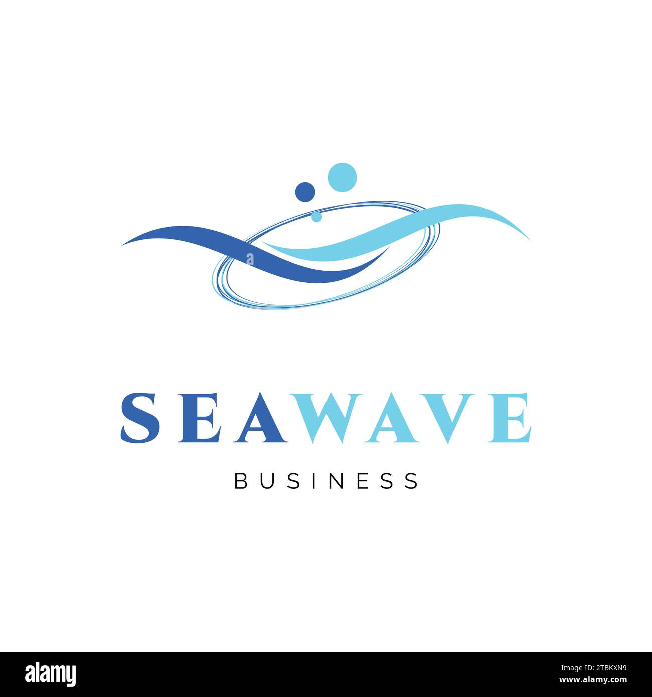 Sea Wave Icon Logo Design Template Stock Vector Image & Art - Alamy