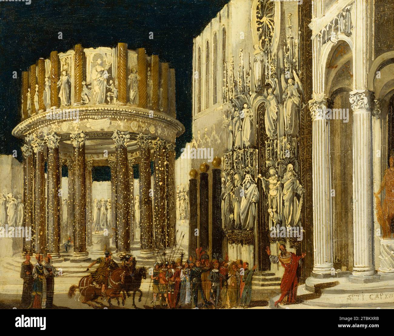 St. Paul Preaching to the Athenians, c1620-1624. Scene from early ...