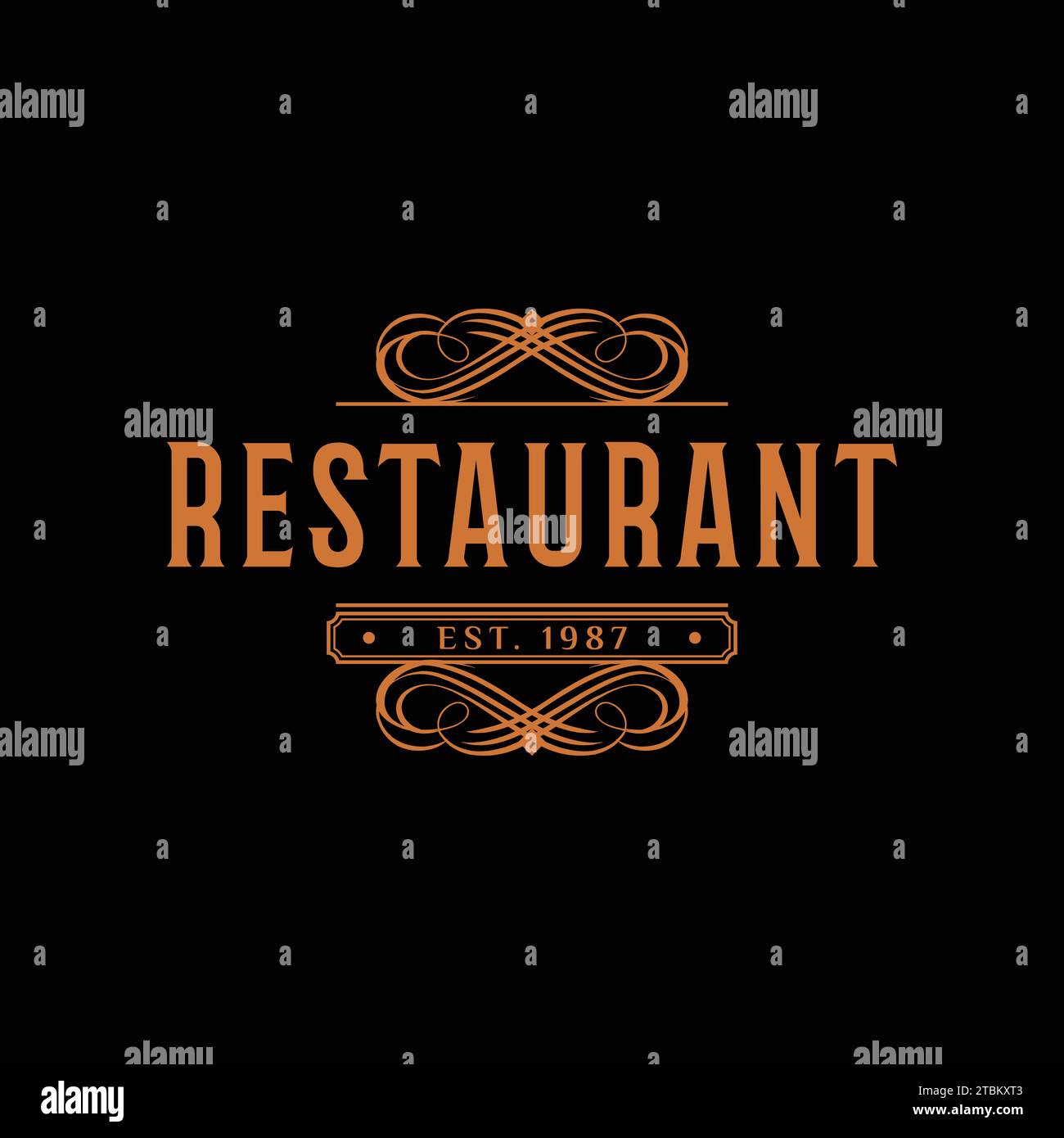 Restaurant Icon Logo Design Template Stock Vector Image & Art - Alamy