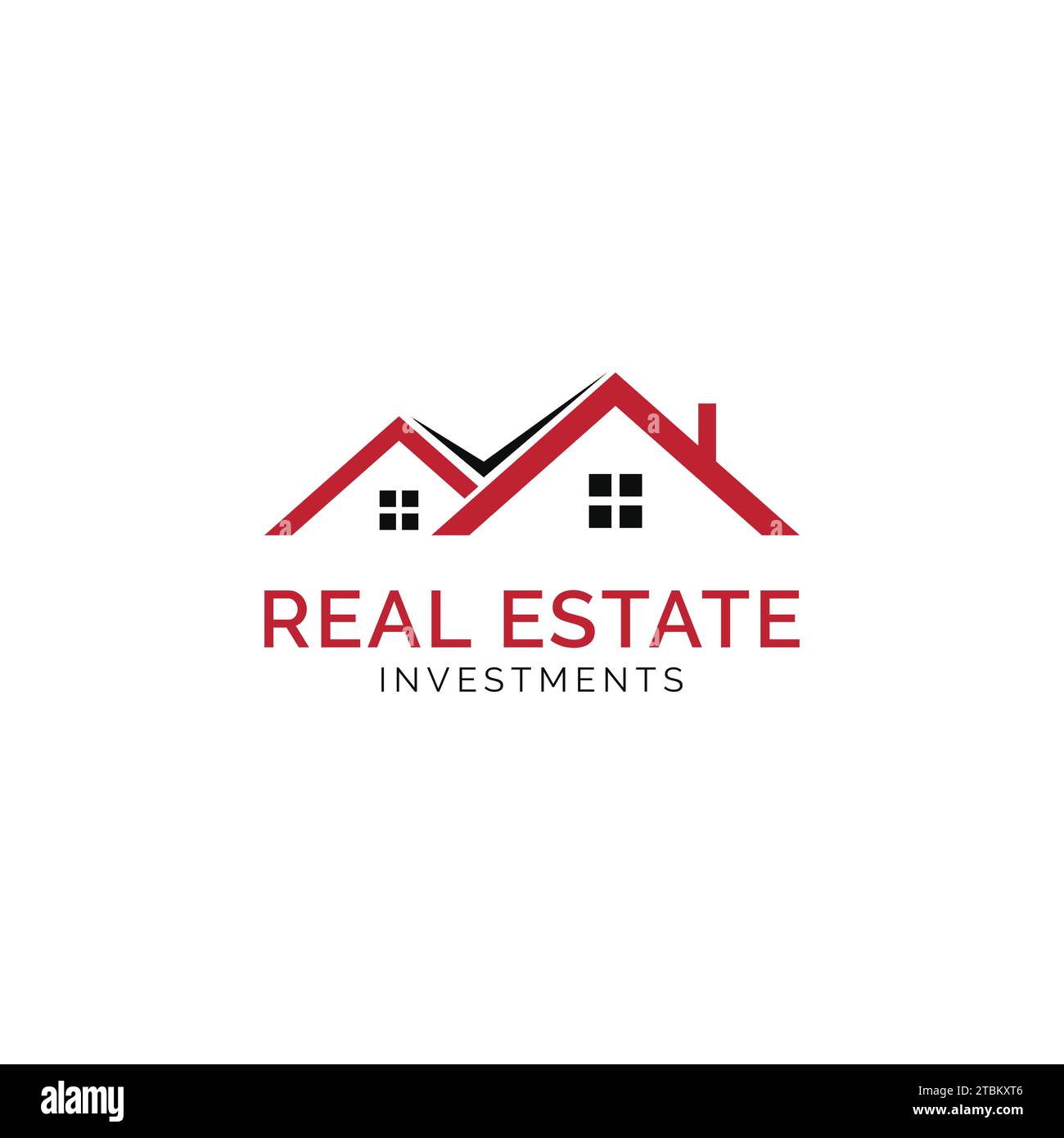 Real estate logo design inspiration Stock Vector Image & Art - Alamy
