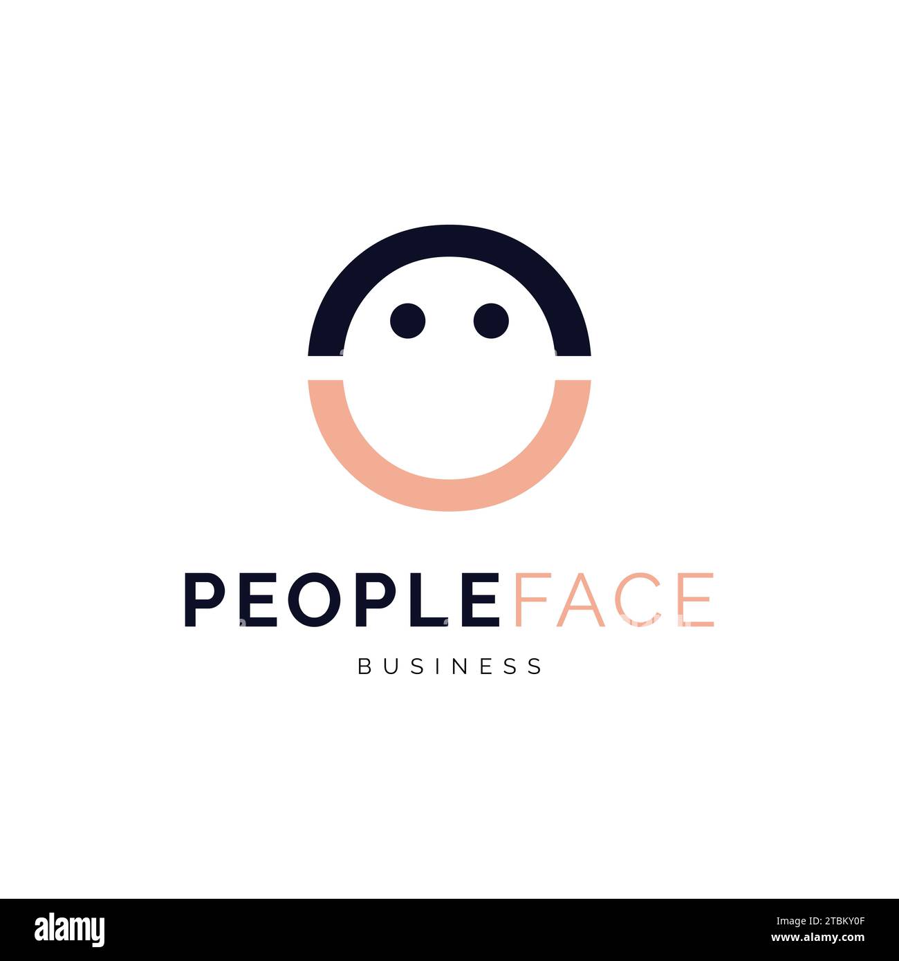 People Face Icon Logo Design Template Stock Vector Image & Art - Alamy