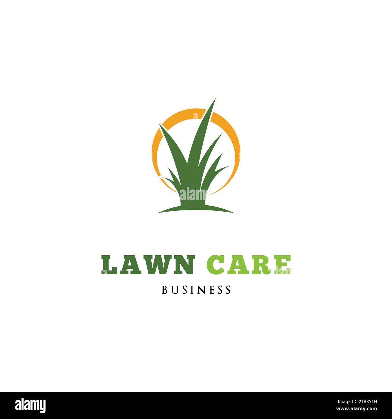 Lawn Care Icon Logo Design Template Stock Vector Image & Art - Alamy
