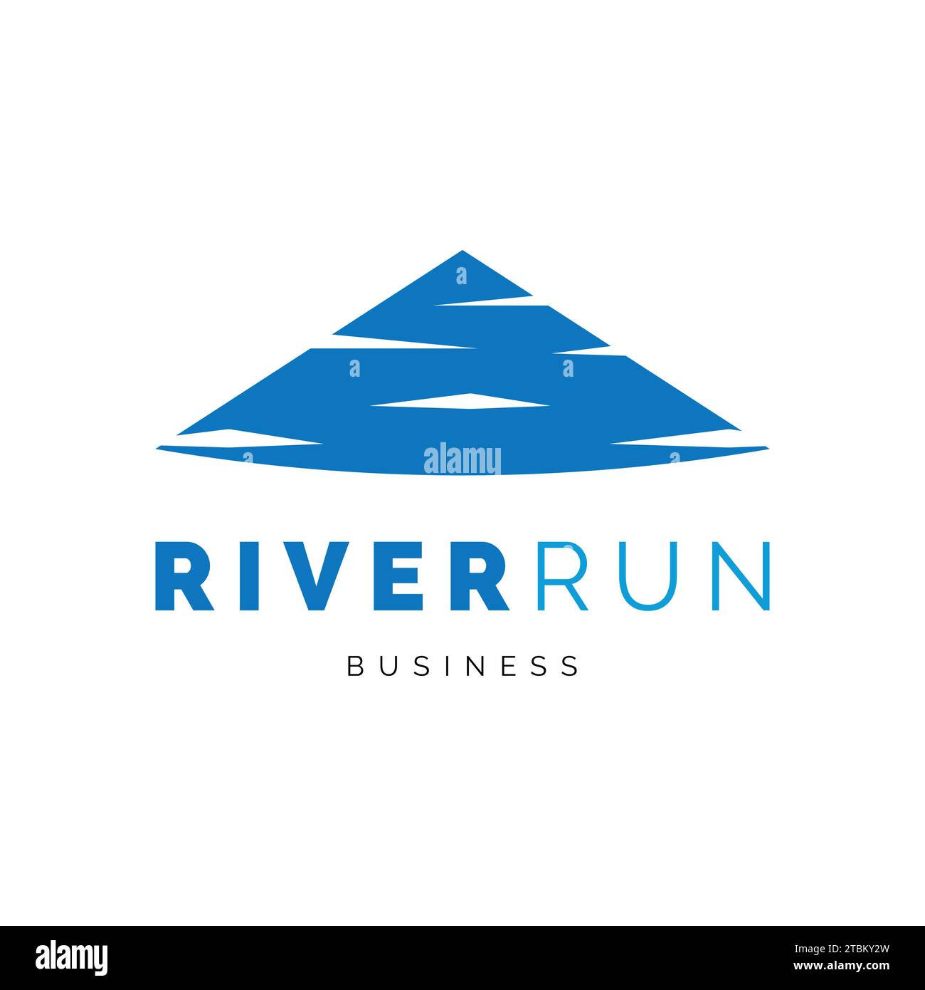 River run icon logo design inspiration Stock Vector Image & Art - Alamy