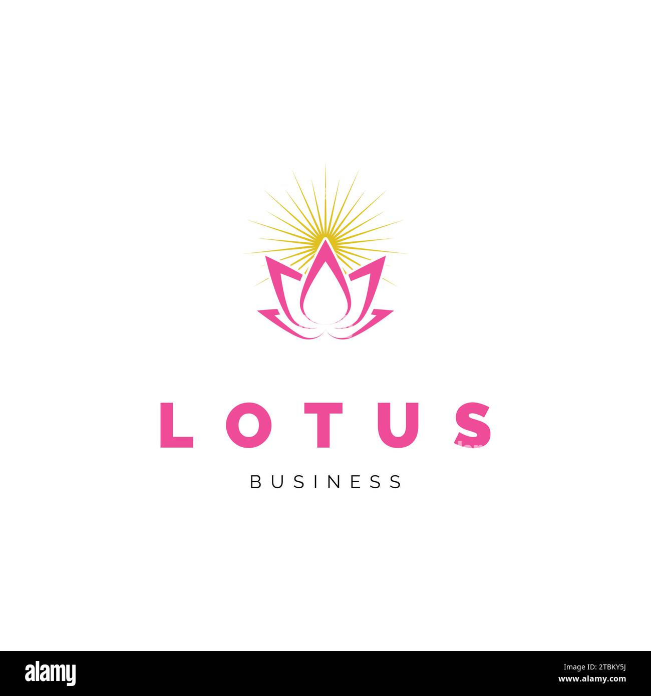 Lotus flower icon logo design inspiration Stock Vector Image & Art - Alamy