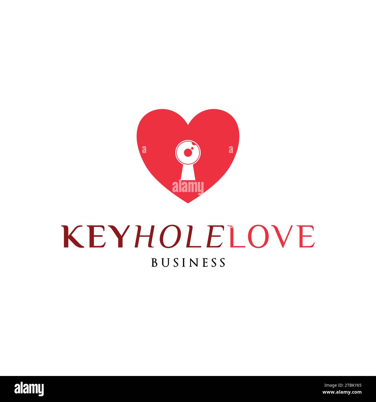 Key to love Stock Vector Images - Alamy