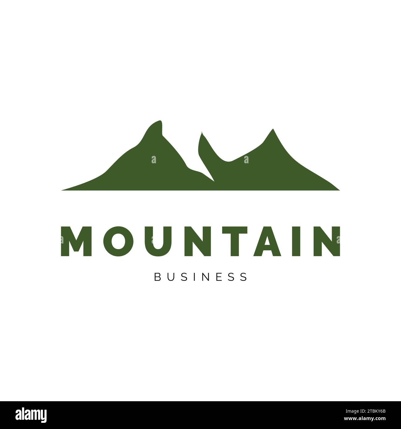 Mountain icon logo design inspiration Stock Vector Image & Art - Alamy