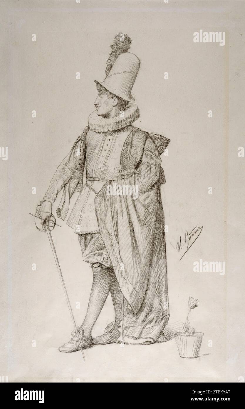 Jean leon gerome drawing hi-res stock photography and images - Alamy