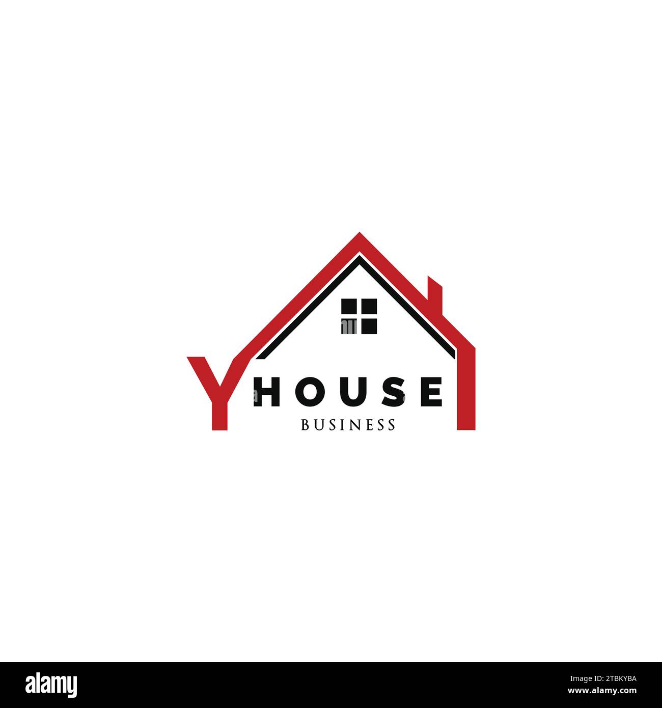 Initial letter Y house icon logo design inspiration Stock Vector Image ...