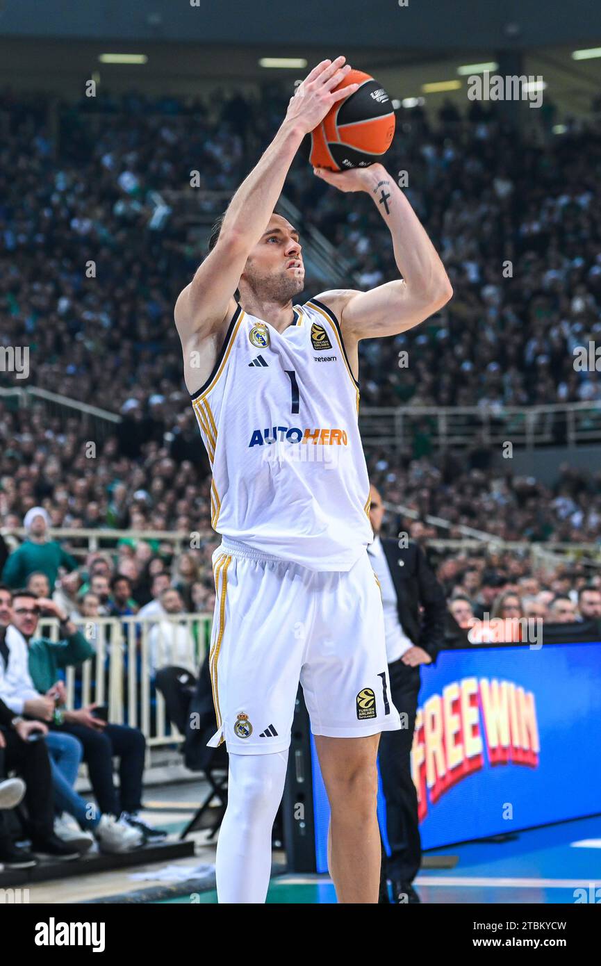 Athens, Lombardy, Greece. 7th Dec, 2023. 12 CARLOS ALOCEN .of Real ...