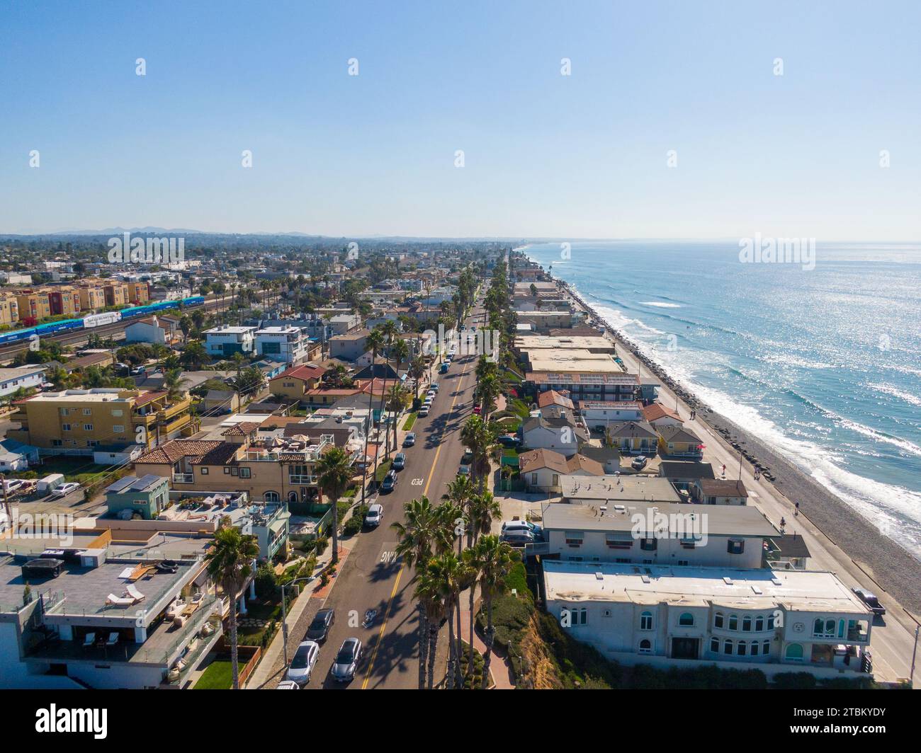 Drone Photos of Oceanside California Stock Photo - Alamy
