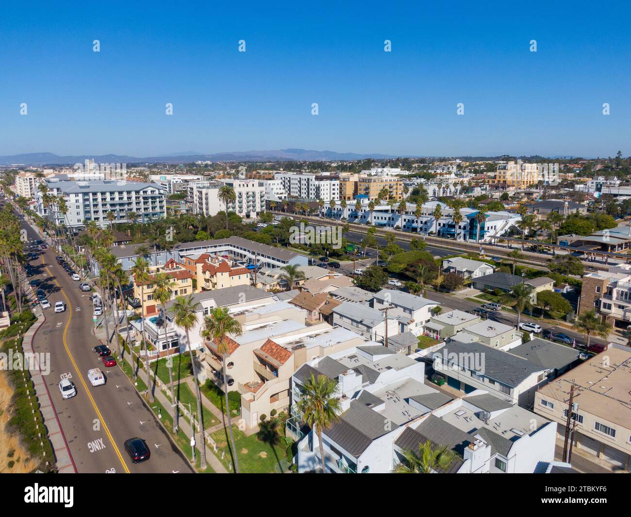 Drone Photos of Oceanside California Stock Photo - Alamy