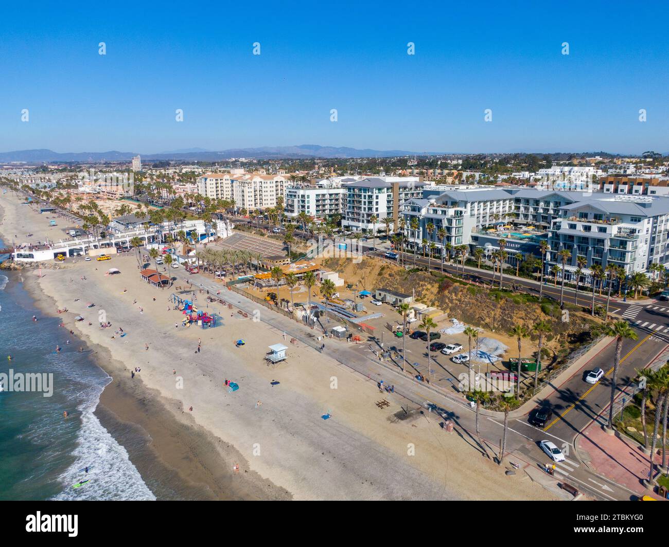 Drone Photos of Oceanside California Stock Photo - Alamy