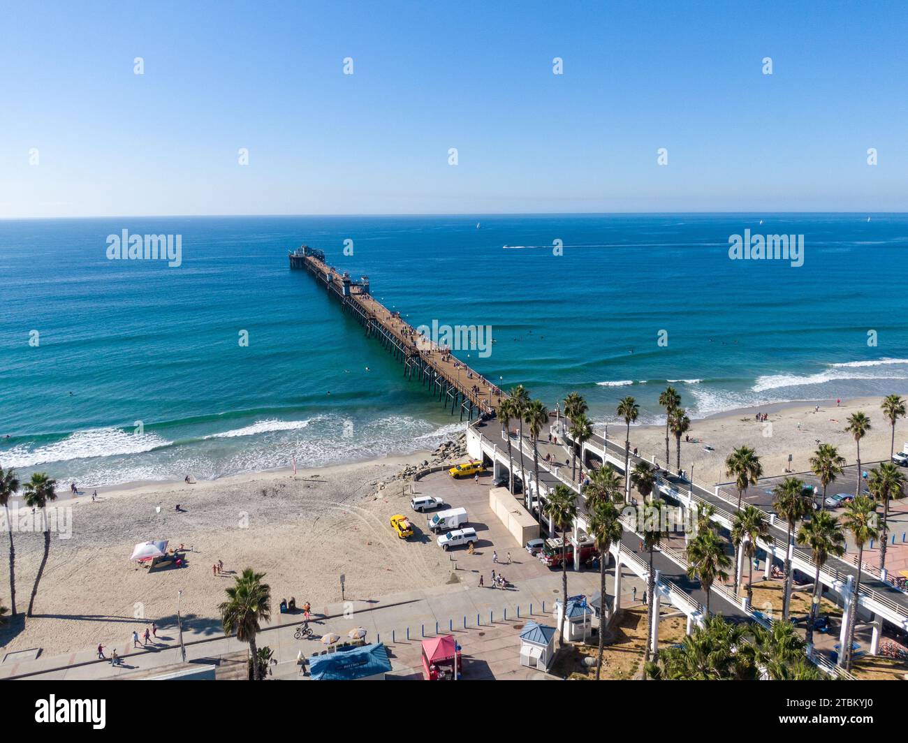 Oceanside california pacific coast drone hi-res stock photography and images - Alamy