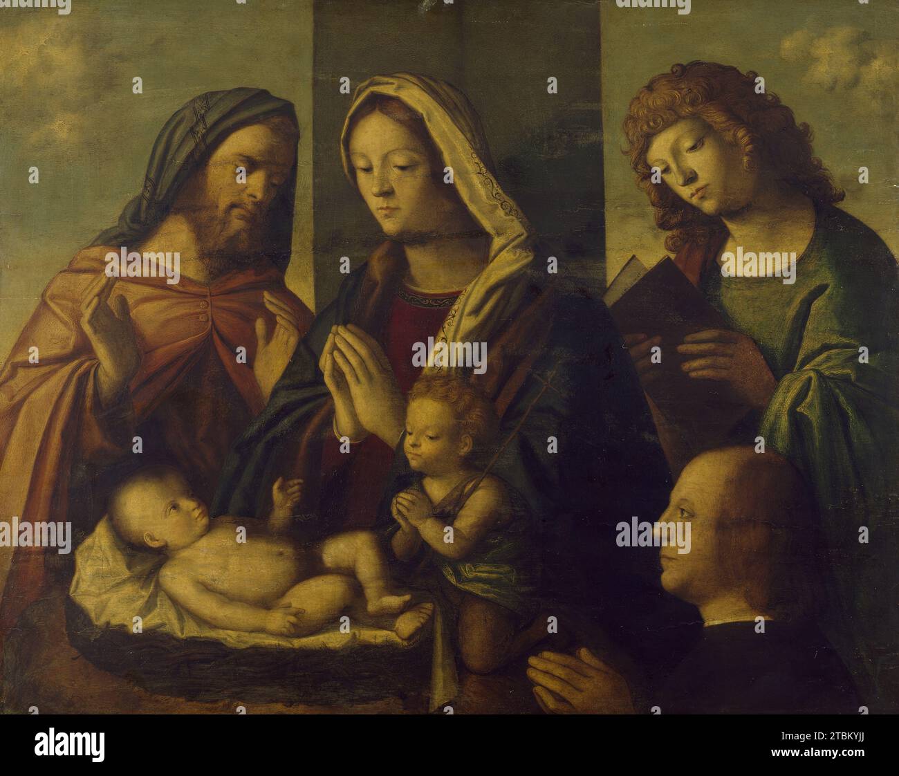 The Holy Family with the Young St. John the Baptist, St. John the ...