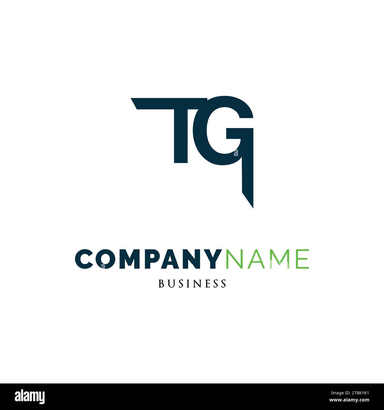 Initial Letter TG Icon Logo Design Template Stock Vector Image & Art ...