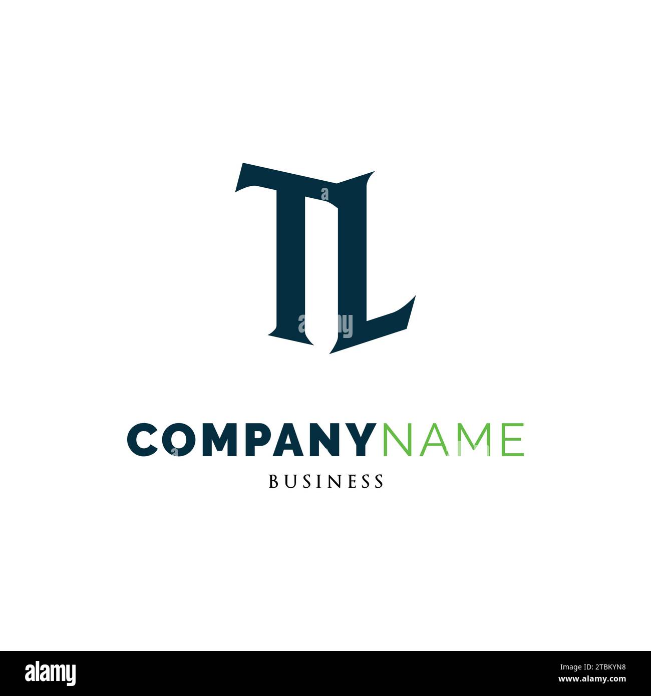 Initial Letter TL Icon Logo Design Template Stock Vector Image & Art - Alamy