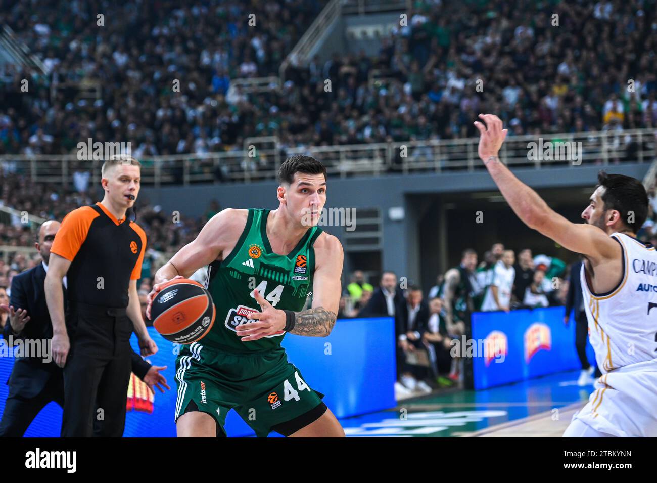 Athens, Lombardy, Greece. 7th Dec, 2023. 44 KONSTANTINOS MITOGLOU of ...