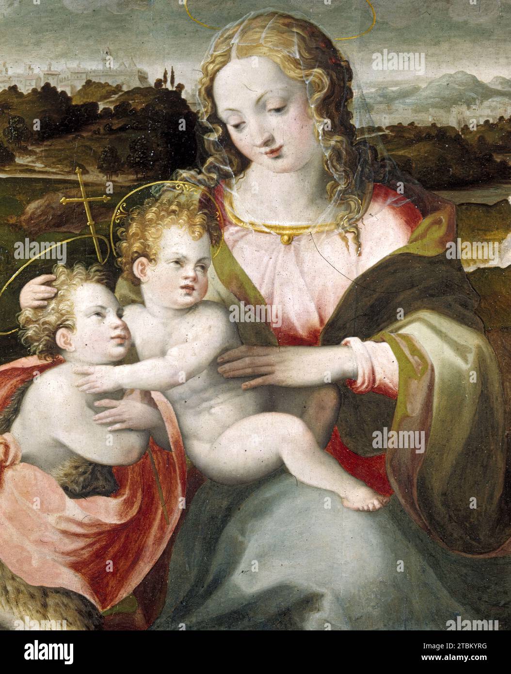 Madonna and Child with the Young Saint John the Baptist, c1565. This ...