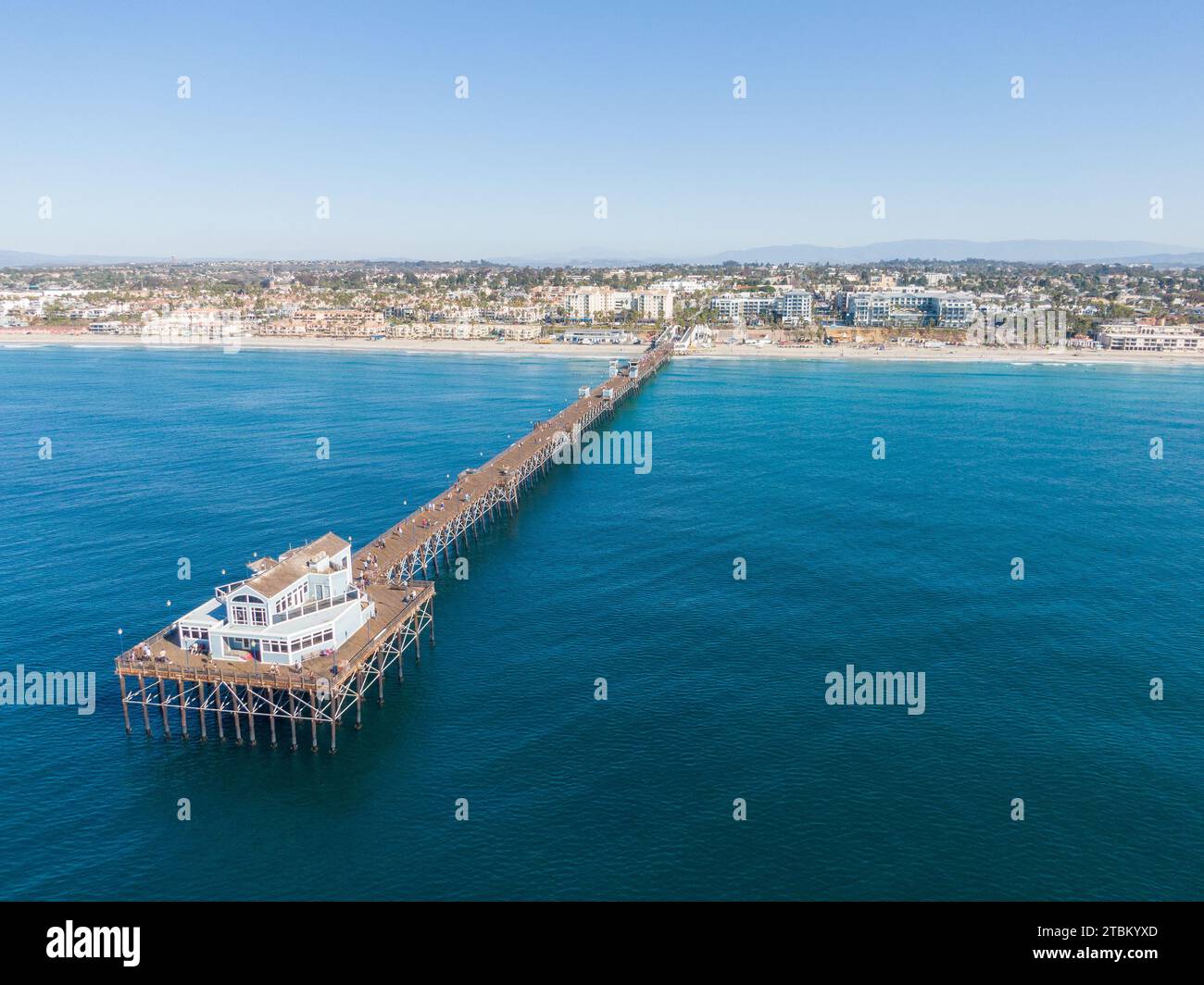 Drone Photos of Oceanside California Stock Photo - Alamy